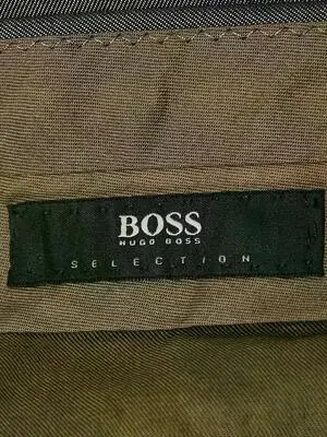 BOSS Cuffed-hem Trousers
