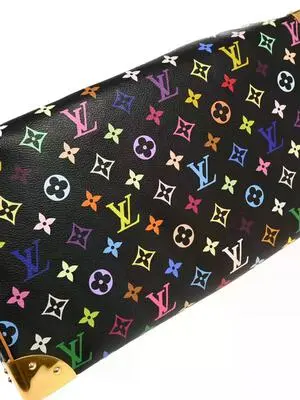 LOUIS VUITTON X Takashi Murakami 2011 Speedy 40 Handbag - Black