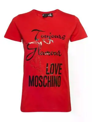 Moschino Slogan-print T-shirt