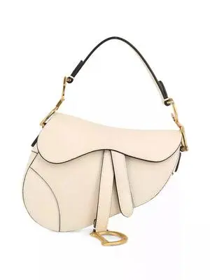 Dior Saddle Shoulder Bag - White