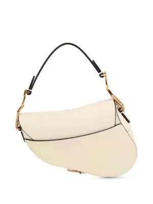 Dior Saddle Shoulder Bag - White