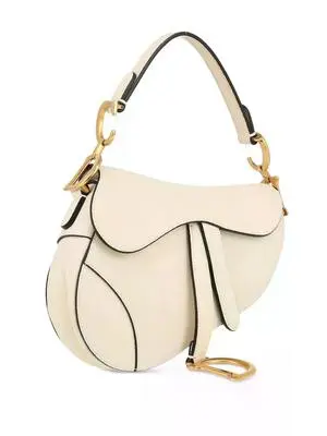 Dior Saddle Shoulder Bag - White