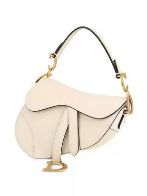 Dior Saddle Shoulder Bag - White