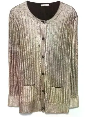 Prada 2000s Ribbed Cardigan