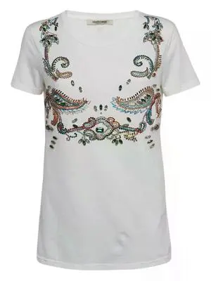 Roberto Cavalli Embellished T-shirts For Women