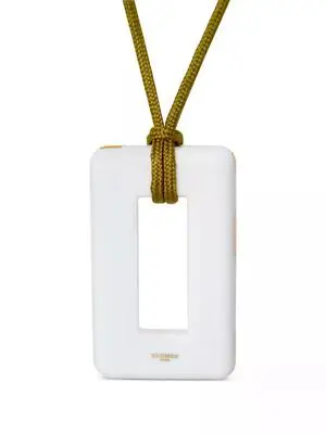 Hermès Porcelain Pendant Necklace