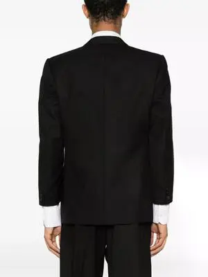 Pierre Cardin 1980s Peak Lapels Wool Blazer
