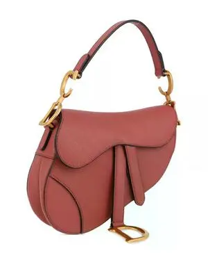 Dior Mini Saddle Shoulder Bag - Pink