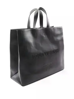 LOUIS VUITTON 2010's Embossed Shopper Tote