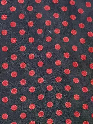 Ermenegildo Zegna Polka-dot Silk Neck Tie - Blue