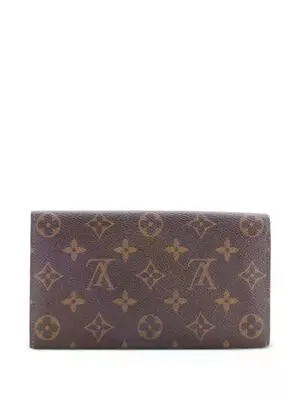 LOUIS VUITTON Sarah Wallet Monogram Canvas Small Wallets