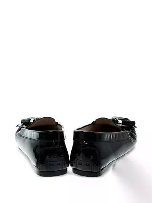 TOD'S Vintage Tassel Loafers - Black