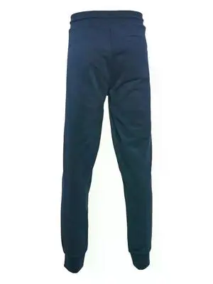 BOSS Cotton Drawstring Trousers - Blue
