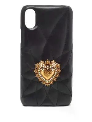 Dolce & Gabbana Sacred Heart Iphone X Case - Black