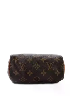LOUIS VUITTON Speedy Mini Hl Handbag Monogram Canvas Satchel