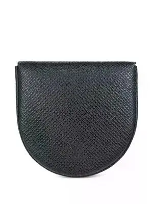 LOUIS VUITTON 2003 Porte Monet Cuvette Coin Purse - Black