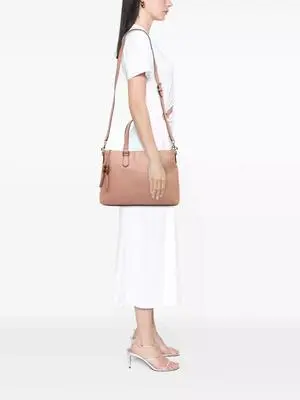 Gucci Leather Bamboo Tassel Satchel