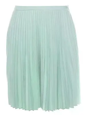 CHRISTOPHER KANE Pleated Wool Mini Skirt