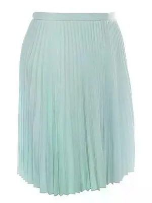 CHRISTOPHER KANE Pleated Wool Mini Skirt