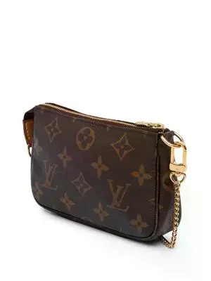 LOUIS VUITTON Monogram Mini Pochette Accessoires Handbag