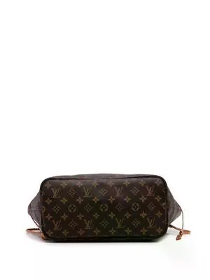 LOUIS VUITTON Monogram Neverfull Mm Tote Bag - Brown