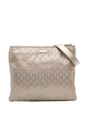 Gucci Gold-Toned Cross Body Bag