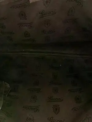 Gucci Gg Imprime Crossbody Bag - Gold