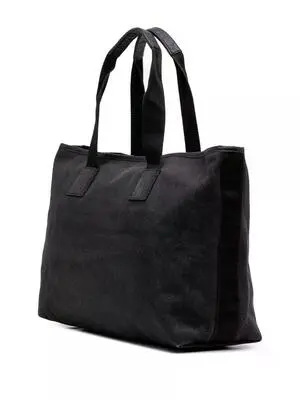 Gucci Guccissima Trimmed Denim Tote