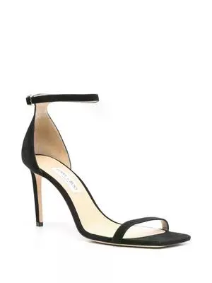 JIMMY CHOO Alva 85mm Sandals - Black