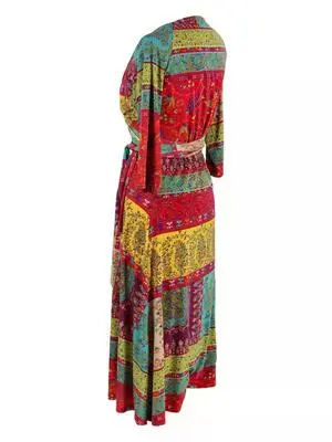 Etro Patterned Wrap Dress