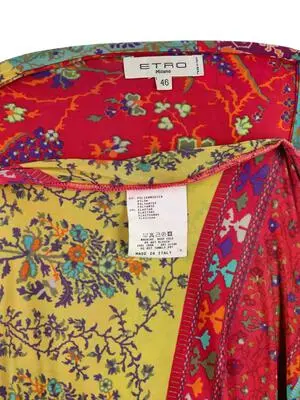 Etro Patterned Wrap Dress