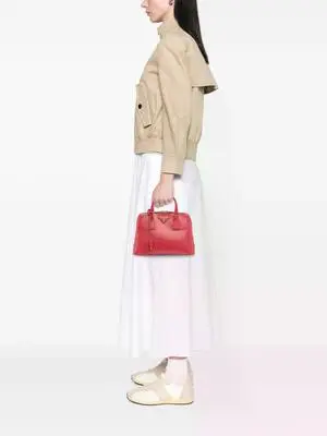 Prada Limited Edition Saffiano Vernice Promenade Satchel