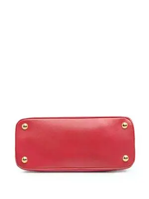 Prada Limited Edition Saffiano Vernice Promenade Satchel