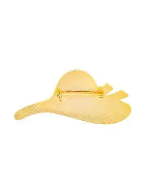 SUSAN CAPLAN 1980s Hat Brooch - Pink