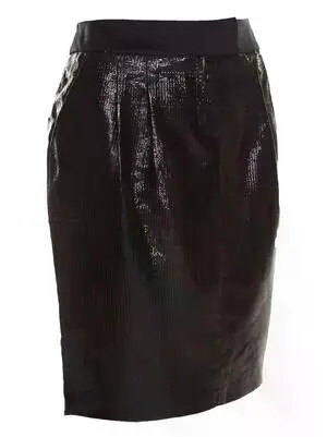 Escada High-rise Pleated Skirt