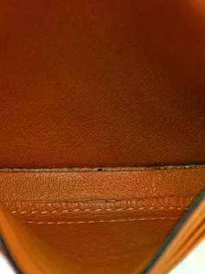 Loewe Small Heel Pouch Crossbody Bag - Orange