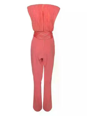 Elisabetta Franchi Pleated Jumpsuit