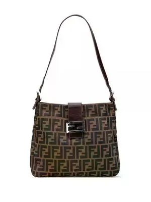 Fendi 20th Century Zucca Canvas Shoulder Bag - Brown