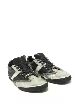 Dior Leather Lace-up Sneakers