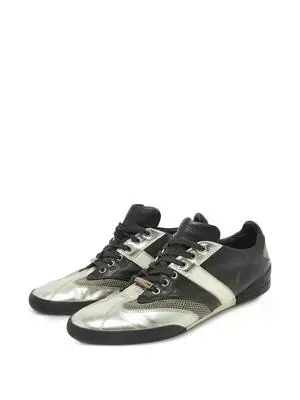 Dior Leather Lace-up Sneakers