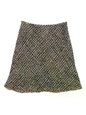 Prada 2000s Tweed Skirt
