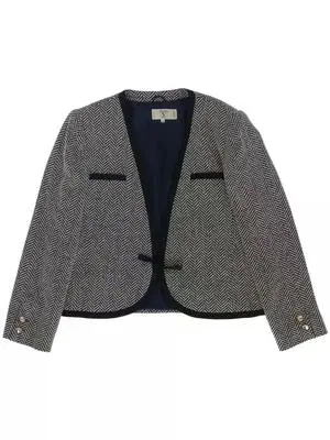 Valentino Garavani 1980s Herringbone Jacket