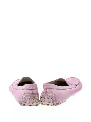TOD'S Vintage Gommino Loafers - Pink