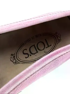 TOD'S Vintage Gommino Loafers - Pink