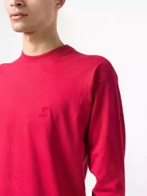 Versace 1990s Medusa-embroidered Cotton T-shirt