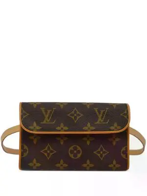 LOUIS VUITTON Pochette Florentine Belt Bag - Brown