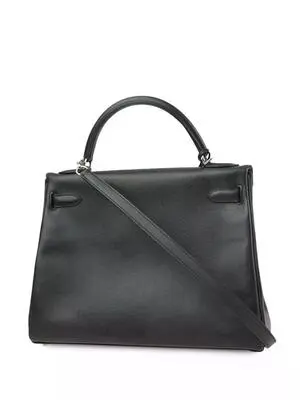 Hermès 2005 Kelly Retourne 32 Handbag - Black