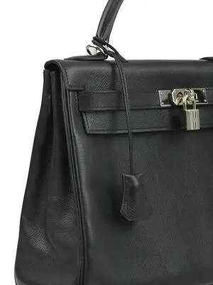 Hermès 2005 Kelly Retourne 32 Handbag - Black