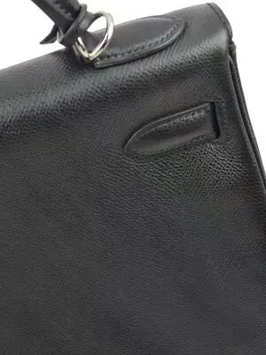 Hermès 2005 Kelly Retourne 32 Handbag - Black