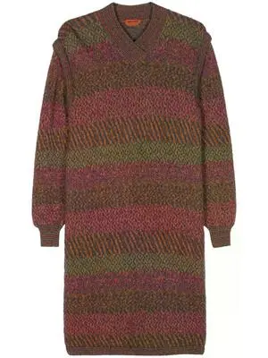 Missoni 1980s Fine-knit Midi Dress